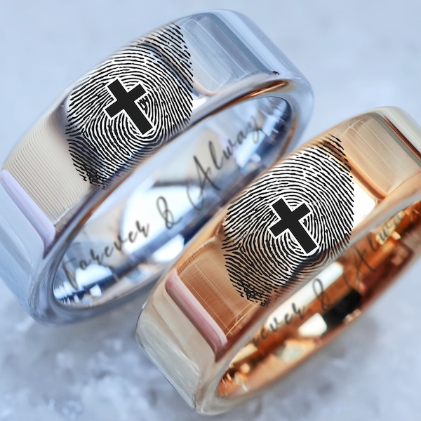 Christian Wedding Ring Sets - Etsy