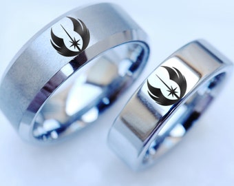 Jedi Symbol Ring - Etsy