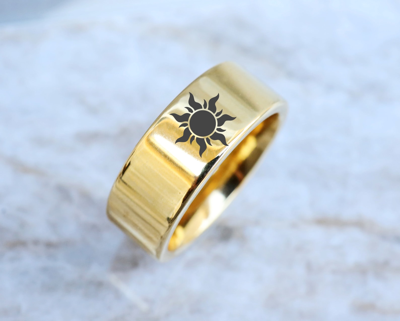 Tangled Ring Tangled Wedding Band Tangled Jewelry Sun - Etsy