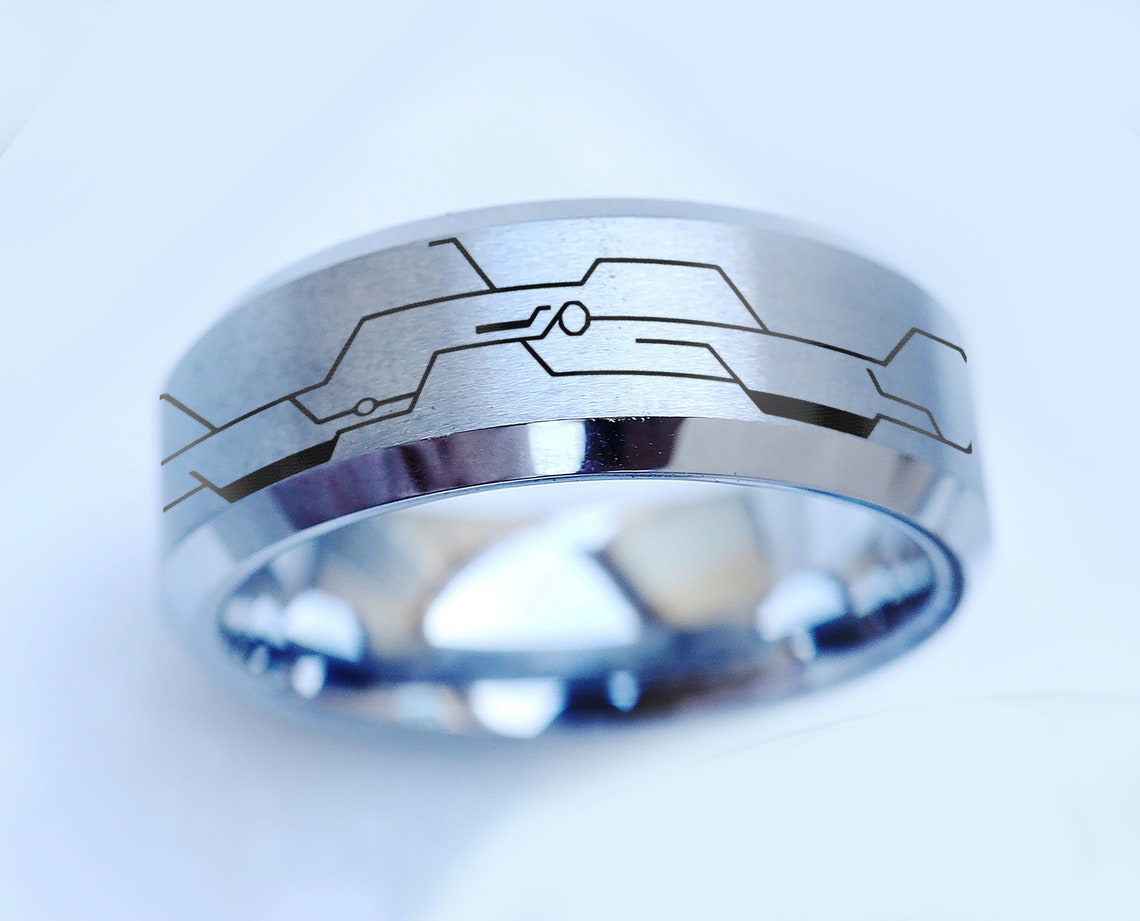 Nier Automata Wedding Band Nier Automata Wedding Ring Gamer - Etsy