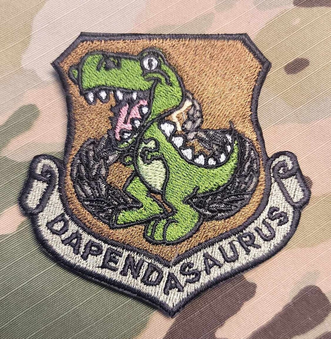 Dependasaurus Morale Patch. Perfect Gift for That DEPENDA in Your Life ...
