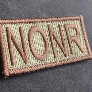 Custom Embroidered Duty Patch, Hook & Loop Fastener - Etsy