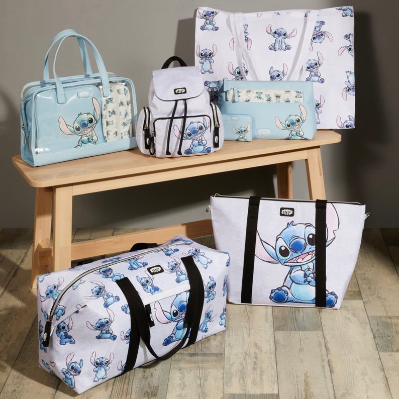 Disney Stitch Vanity Case Set 3 Bags in 1 - Etsy