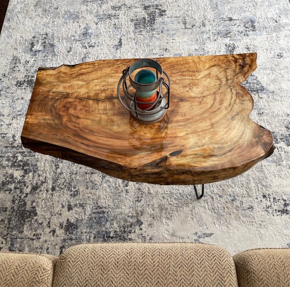 Spalted Maple Live Edge Coffee Table | Etsy