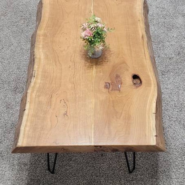Live Edge Coffee Table - Etsy