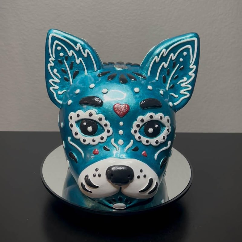 Ceramic Sugar Skull - Etsy