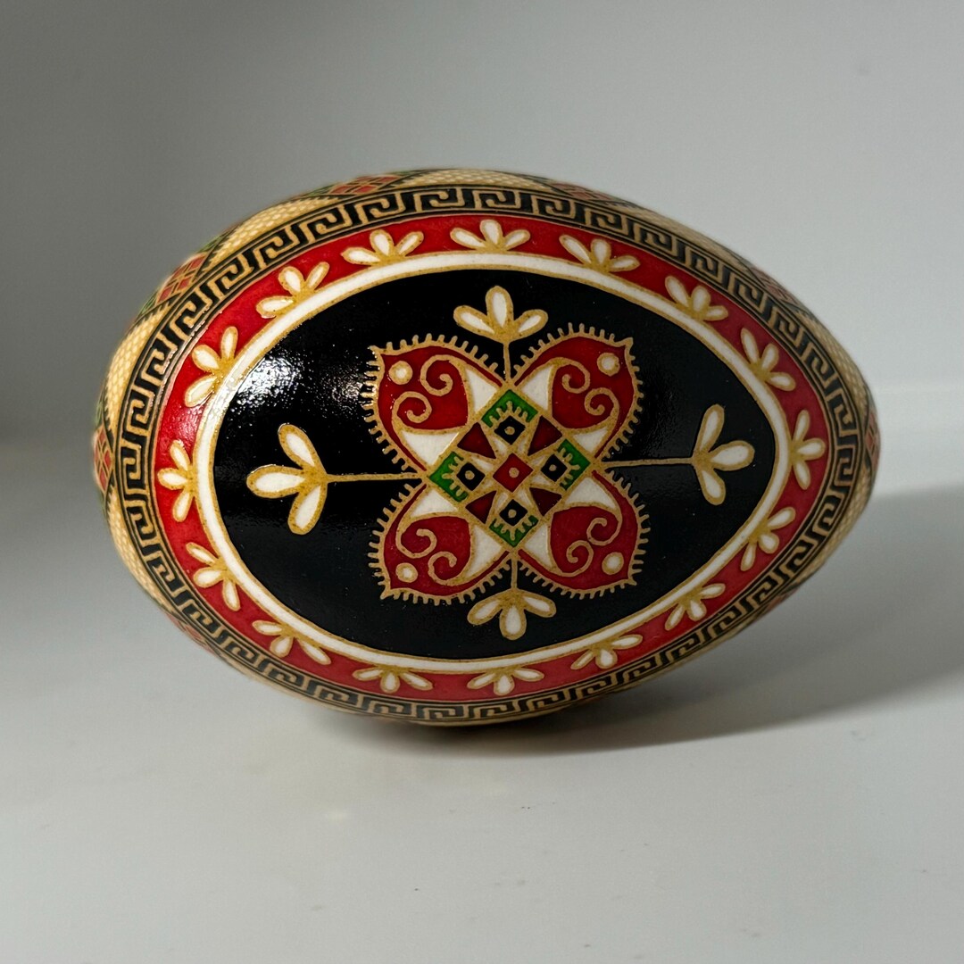 Pysanky - Large Double Yolk Turkey Egg - Ukrainian Easter Egg - Healing ...