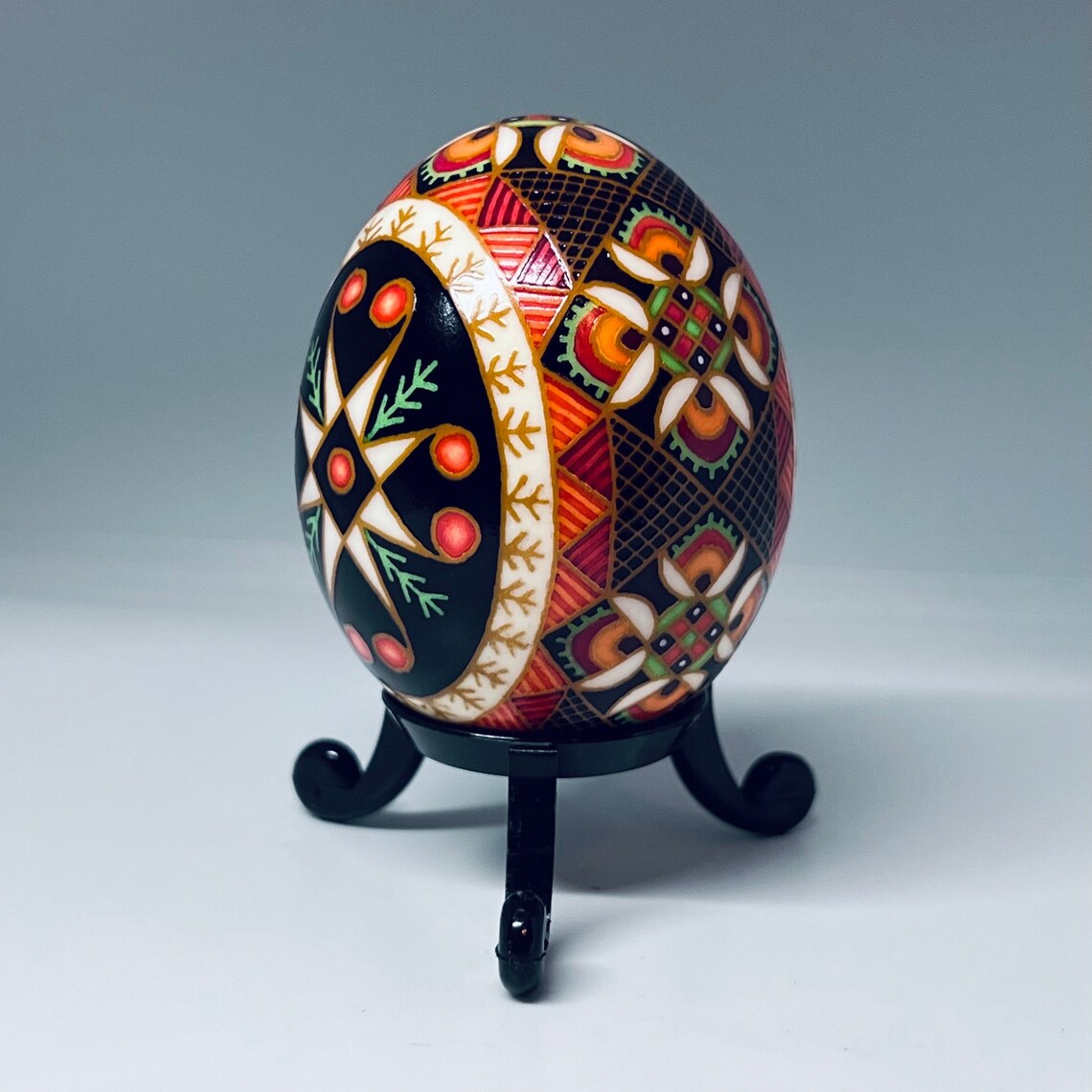 Duck Egg Pysanky - Ukrainian Easter Egg - Etsy