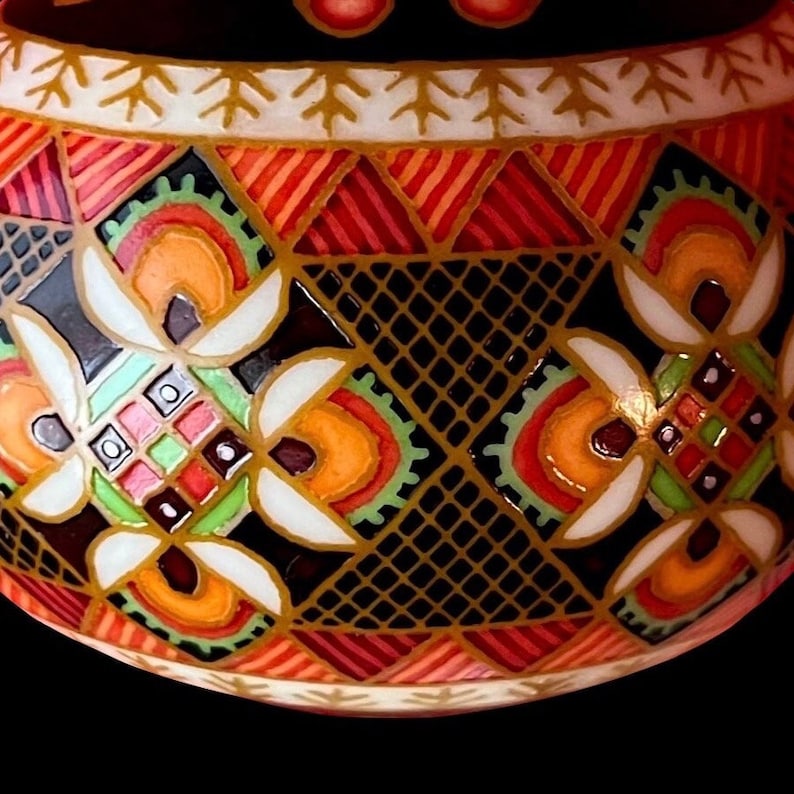 Duck Egg Pysanky - Ukrainian Easter Egg - Etsy
