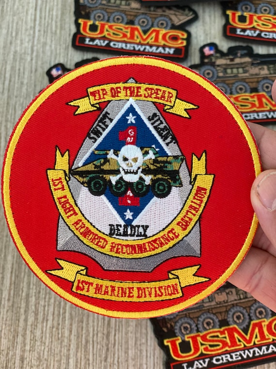 1st Light Armored Recon Battalion Patch - Etsy