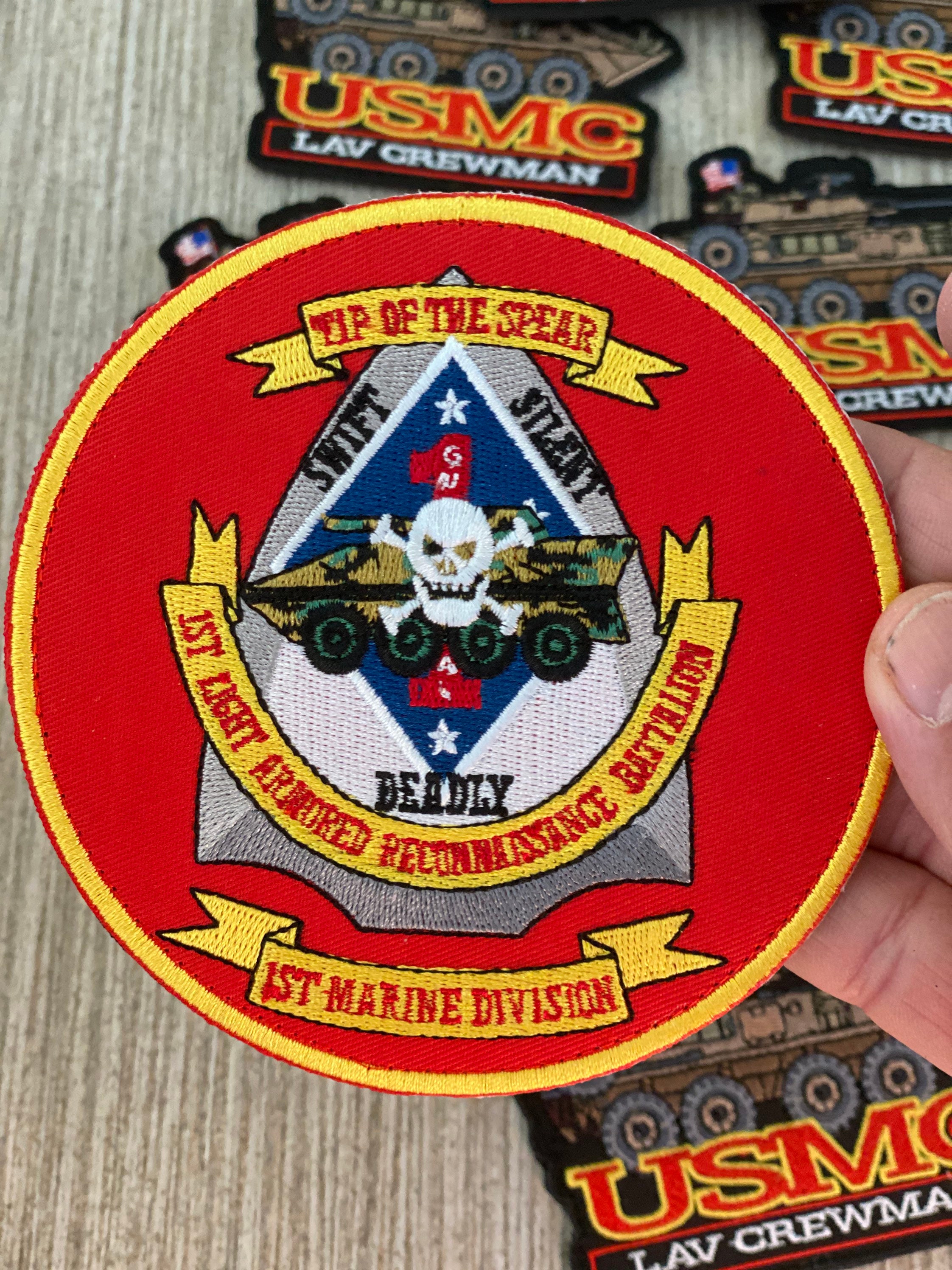 1st Light Armored Recon Battalion Patch - Etsy