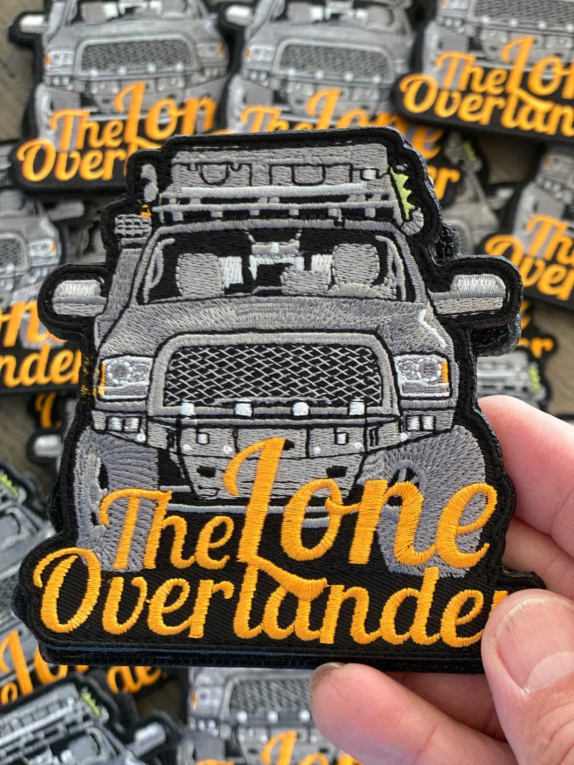Overlanding Patch With Velcro Backing - Etsy
