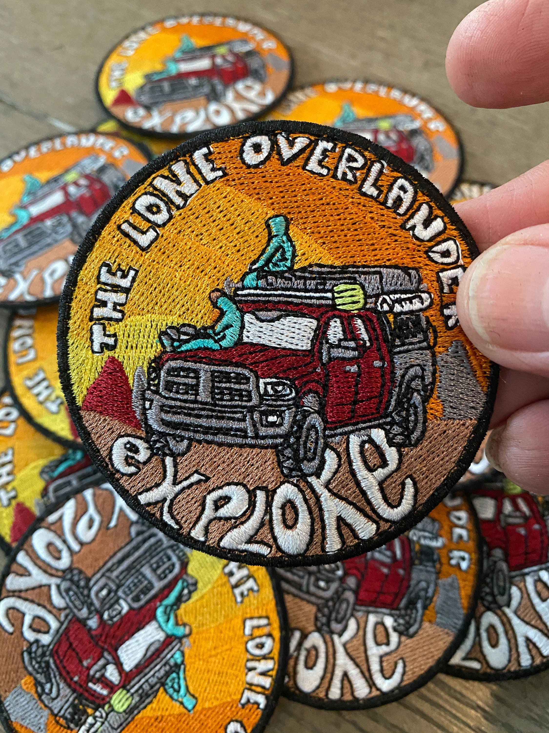 Overland Patch With Velcro Backing - Etsy