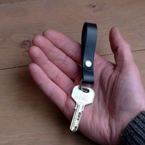 Leather Key Ring for Organising Keys Lanyard Holder Key Chain House ...