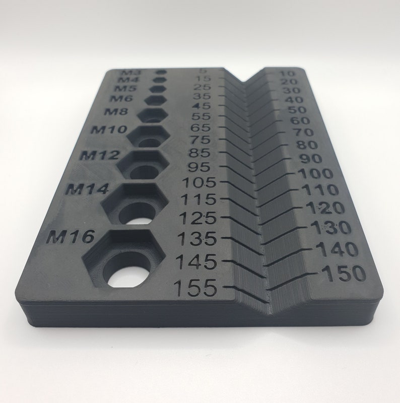 Metric Bolt, Screw & Nut Size Guide / Sorting Jig - Etsy