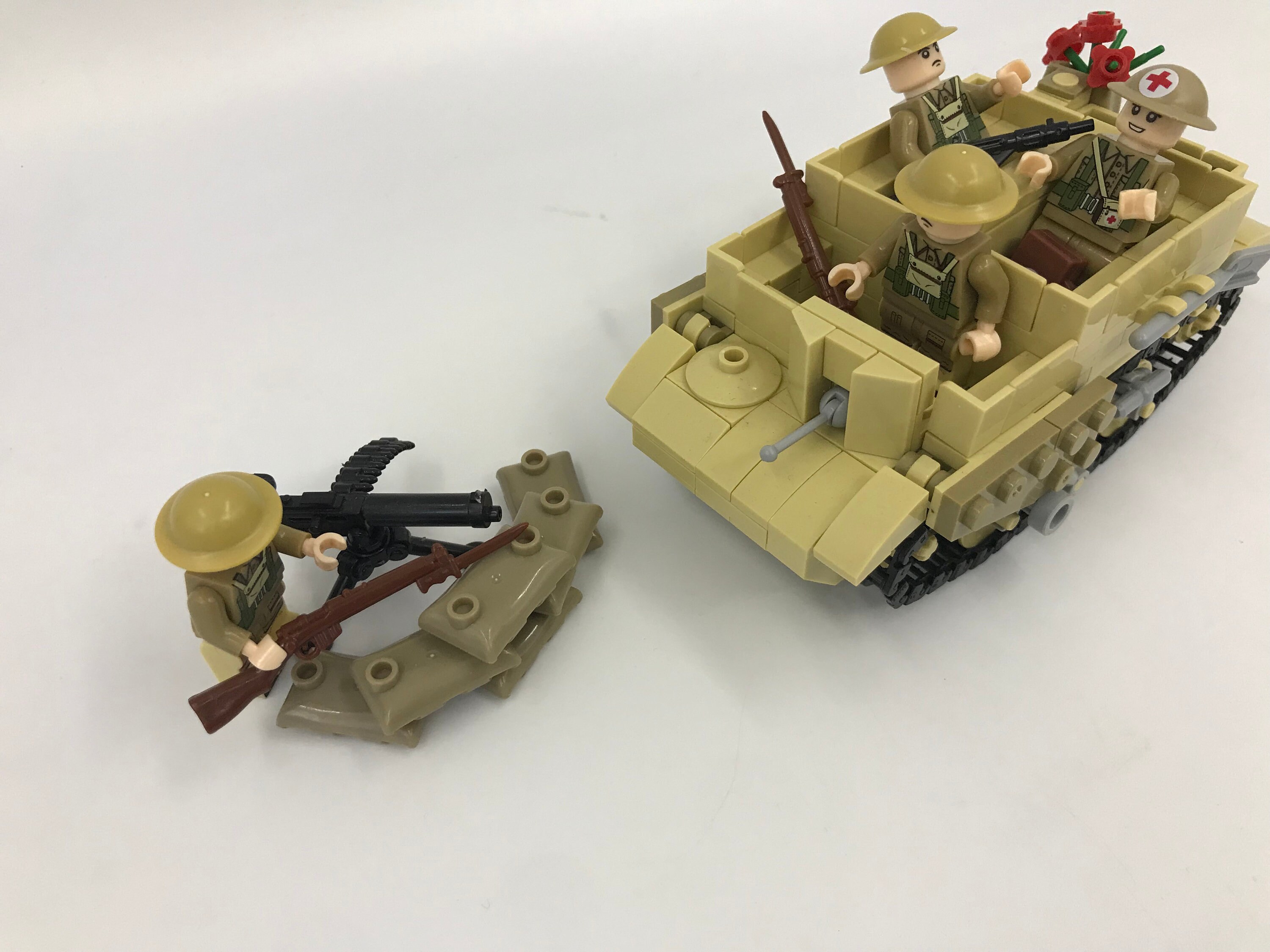 Lego World War 1 Tank - Etsy Australia