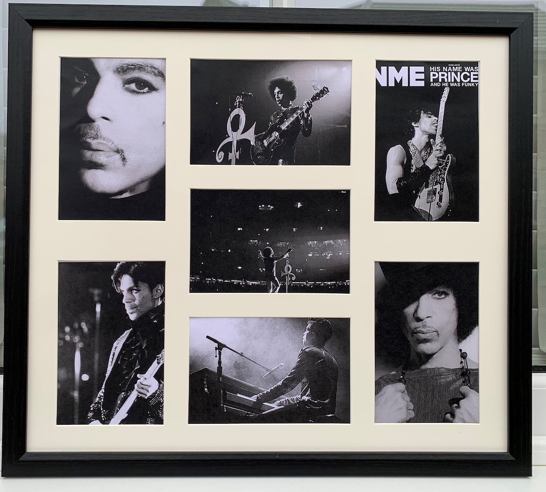 Prince Framed Picture Montage - Etsy