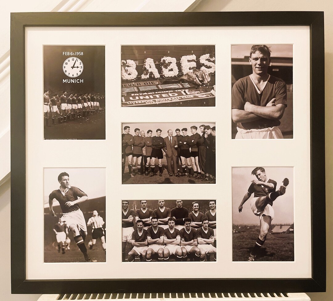 Manchester United Framed Picture - New Busby Babes Tribute - Busby ...