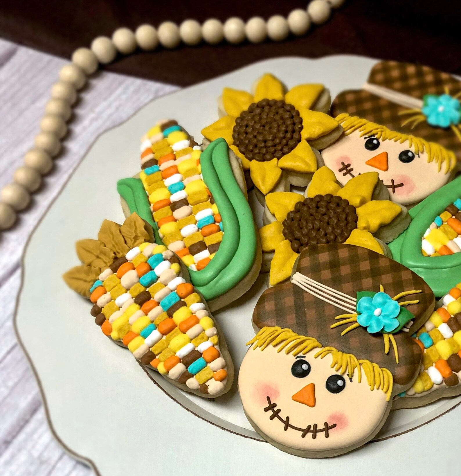 Scarecrow Cookies One Dozen - Etsy