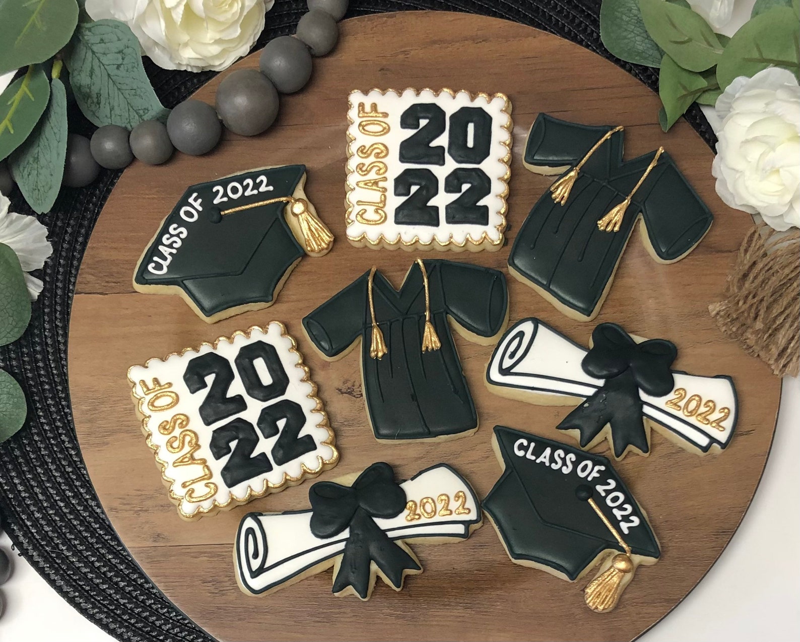 Assorted Graduation Cookies One Dozen - Etsy