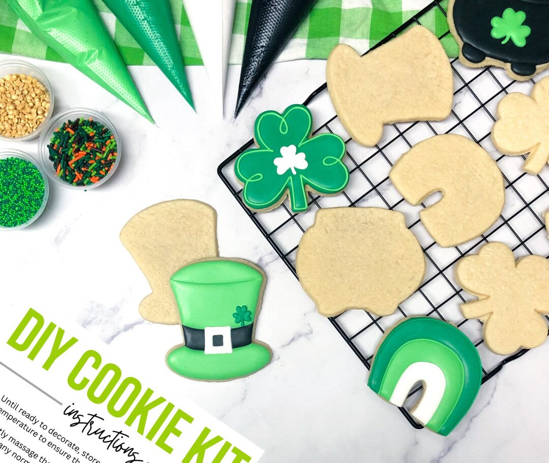 DIY St. Patrick’s Day Cookie Kit - Decorate Your Own Cookies | One ...