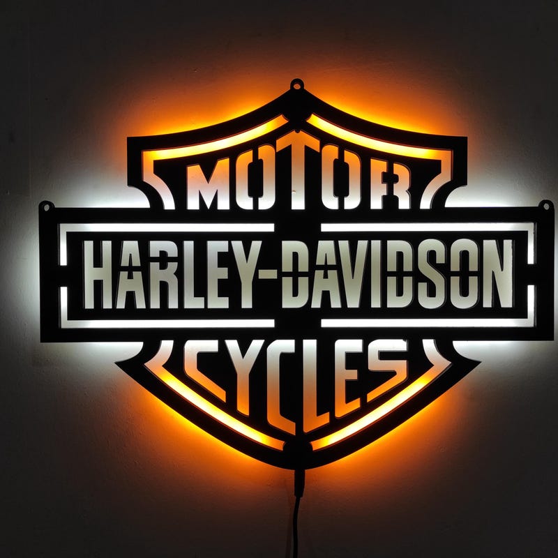 Harley Davidson Sign - Etsy
