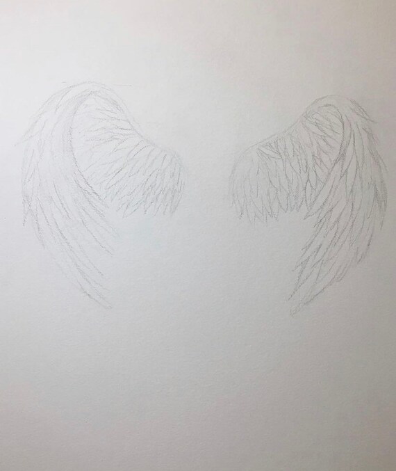 Easy Dark Angel Drawings