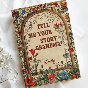 Personalized Grandma Legacy Journal for Grandma Memories Book Custom ...