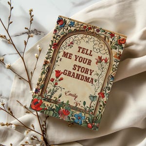 Personalized Grandma Legacy Journal for Grandma Memories Book Custom ...