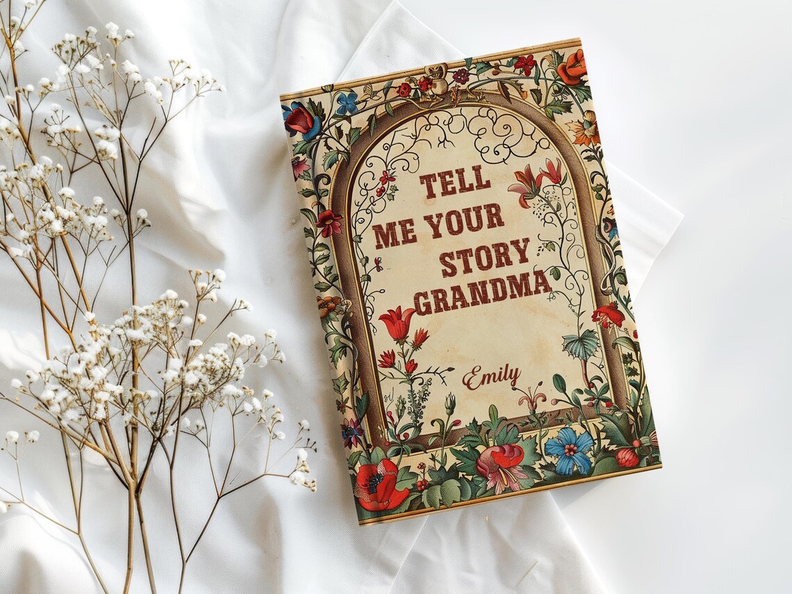 Personalized Grandma Legacy Journal for Grandma Memories Book Custom ...