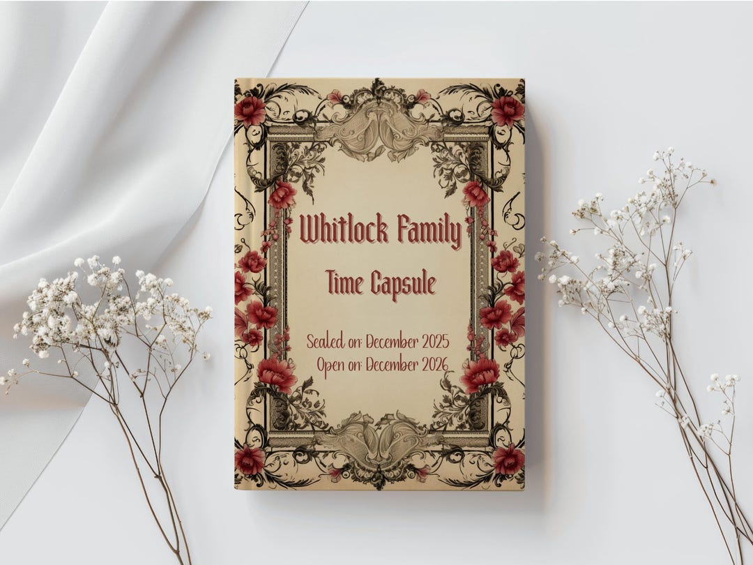 Personalized Family Time Capsule Journal for Family Keepsake Gift for ...