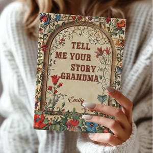 Personalized Grandma Legacy Journal for Grandma Memories Book Custom ...