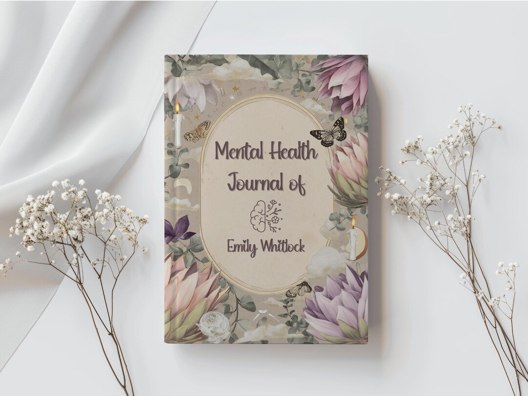 Personalized Mental Health Journal: Custom Wellness Diary, Mindfulness ...