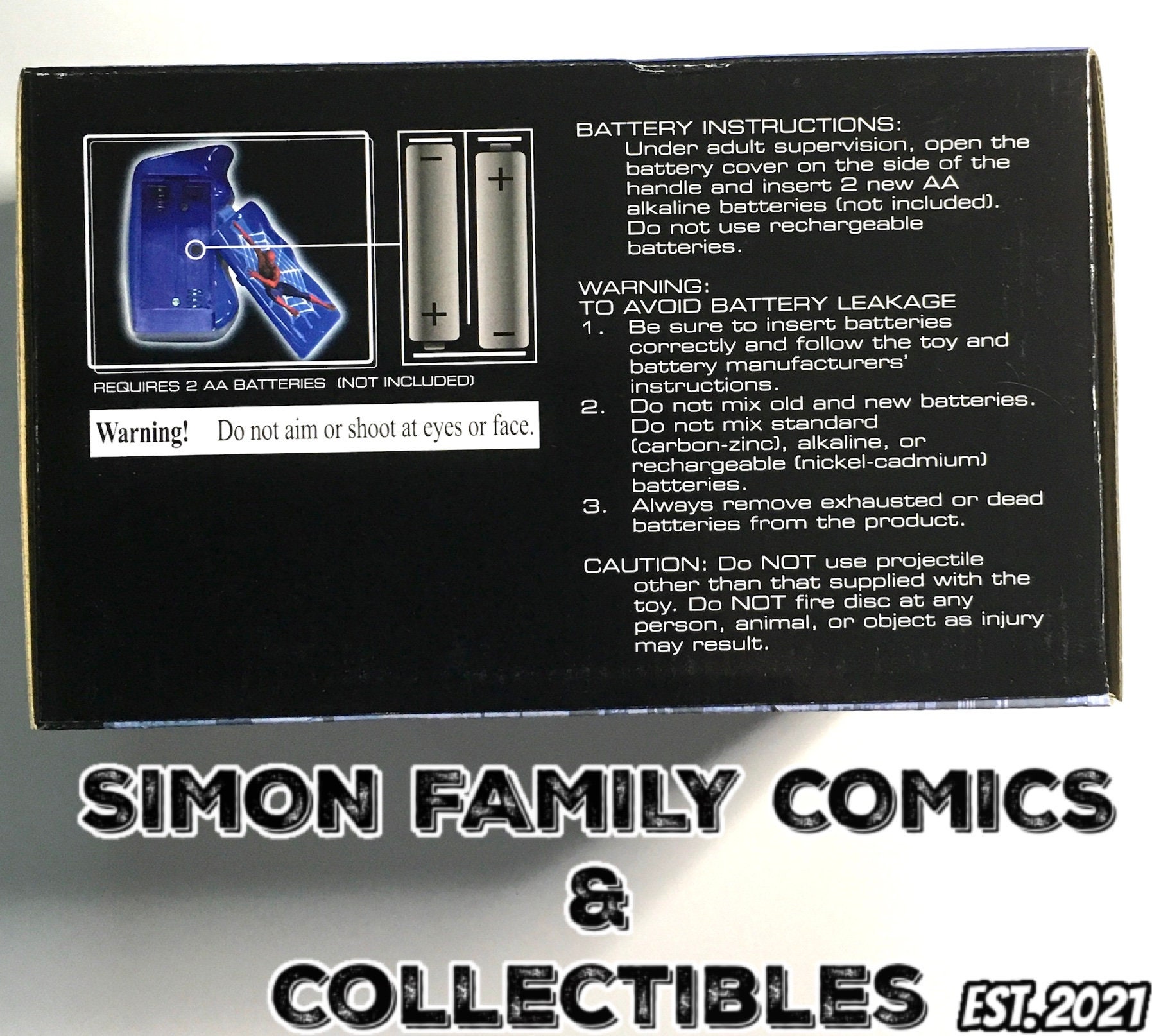 Motorized Disc Blaster Spider-man 2006 - Etsy