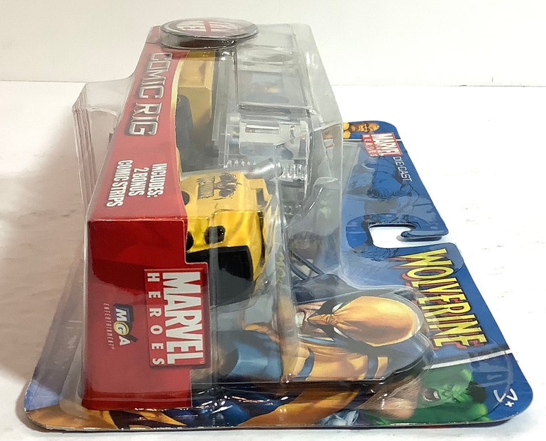 Marvel Heroes Die-cast Comic Rig Wolverine - Etsy