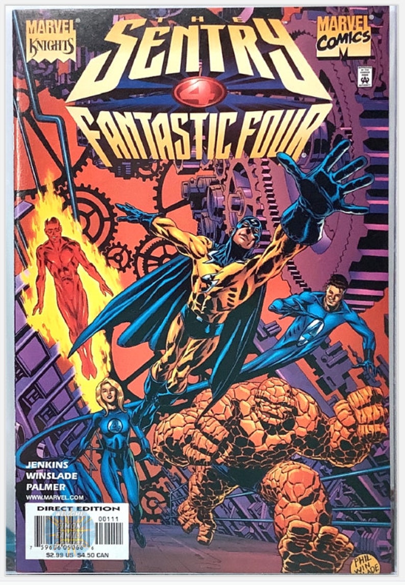 The Sentry Vs Fantastic Four #1 - Etsy