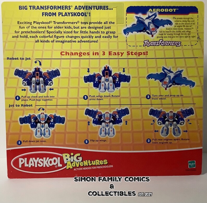 Transformers Playskool Aerobot - Etsy