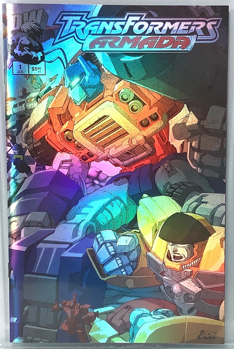 Transformers Armada #1 1st Printing Dreamwave Production Foil Cover - Etsy