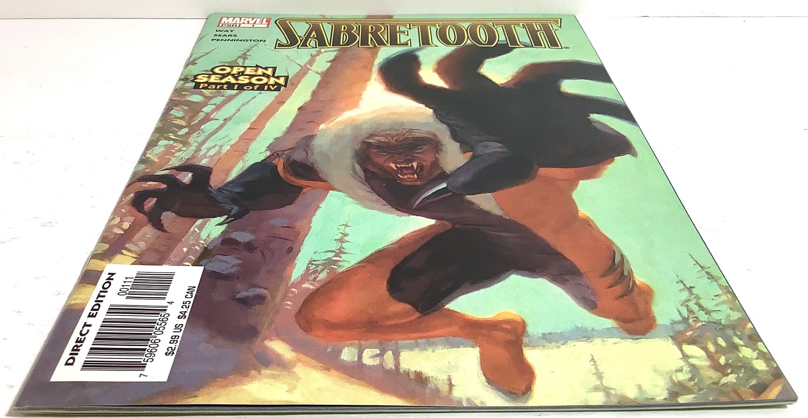 Sabretooth #1 - Etsy