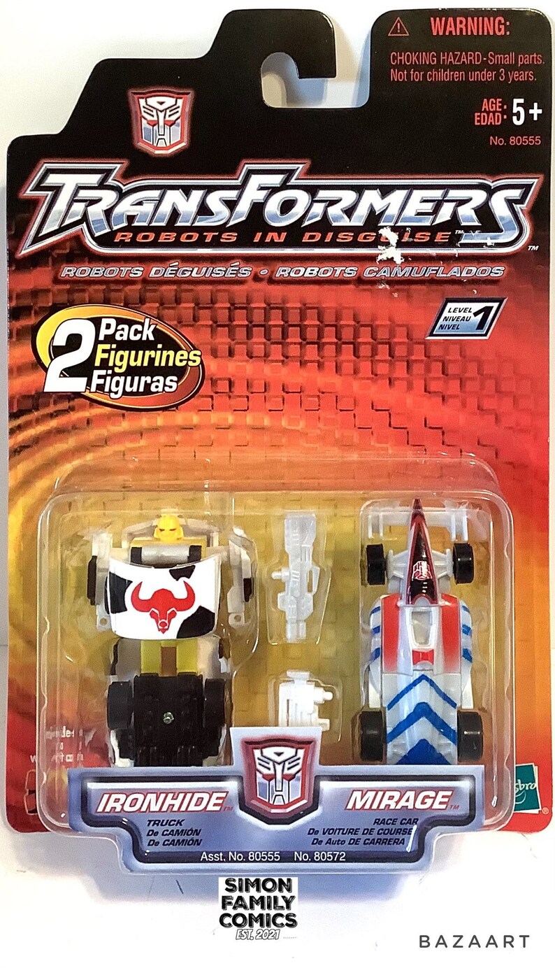 Transformers Ironside & Mirage - Etsy