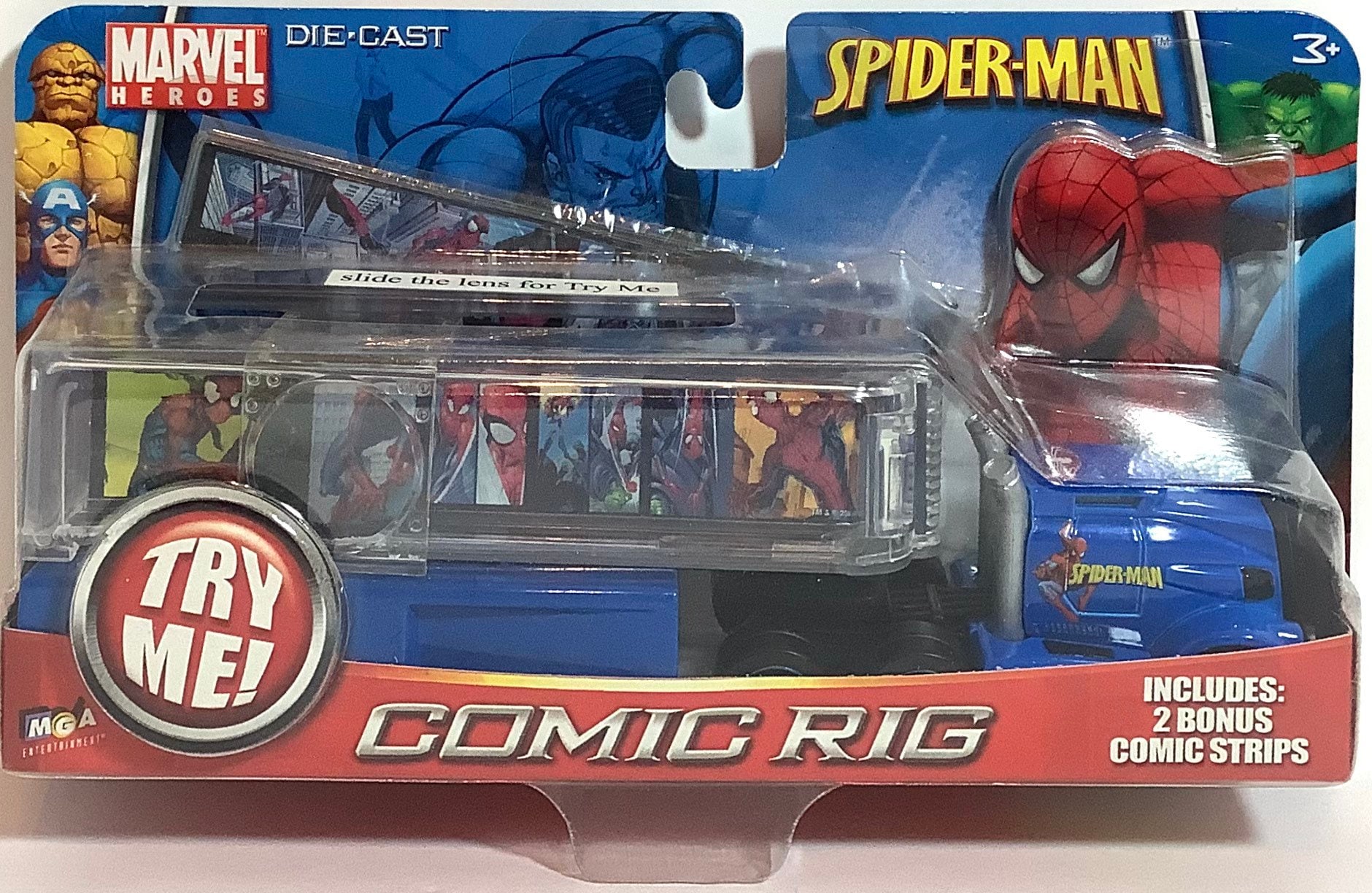 Marvel Heroes Die-cast Comic Rig Spider-man - Etsy