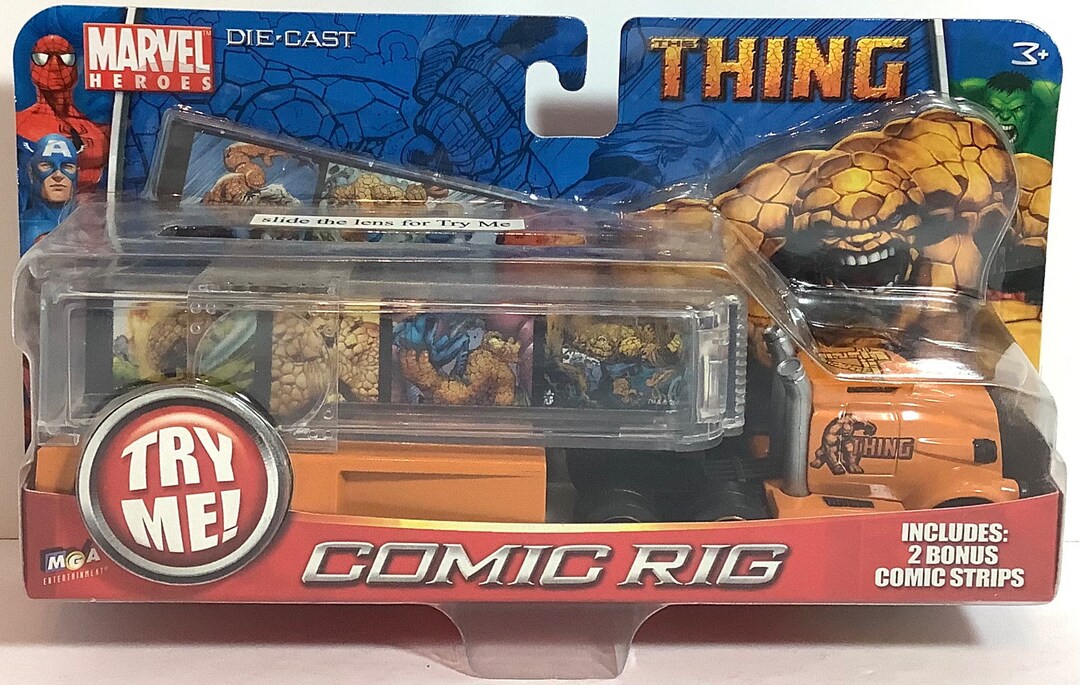 Marvel Heroes Die-cast Comic Rig the Thing - Etsy
