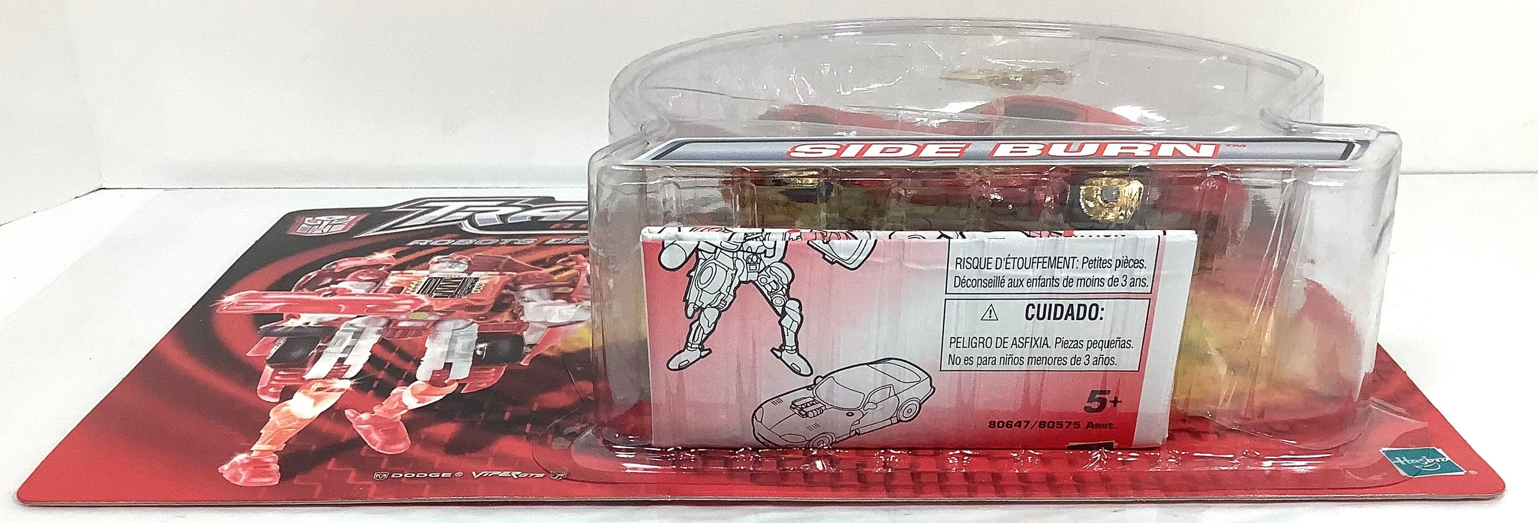 Transformers Side Burn Red Car - Etsy