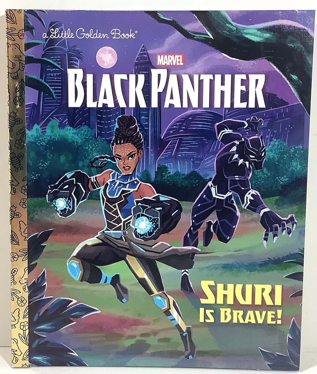 A Little Golden Book Black Panther Sheri is Brave - Etsy
