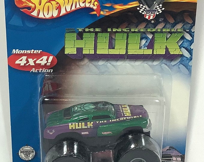 Hot Wheels Incredible Hulk Monster Jam - Etsy
