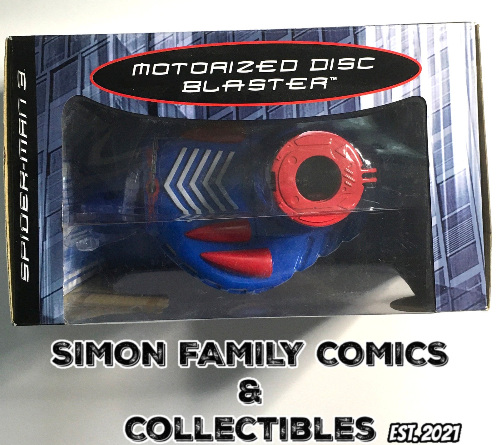 Motorized Disc Blaster Spider-man 2006 - Etsy