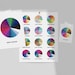 Color Analysis Kit - 12 Season Color Palettes. DIY Swatches, Drapes ...