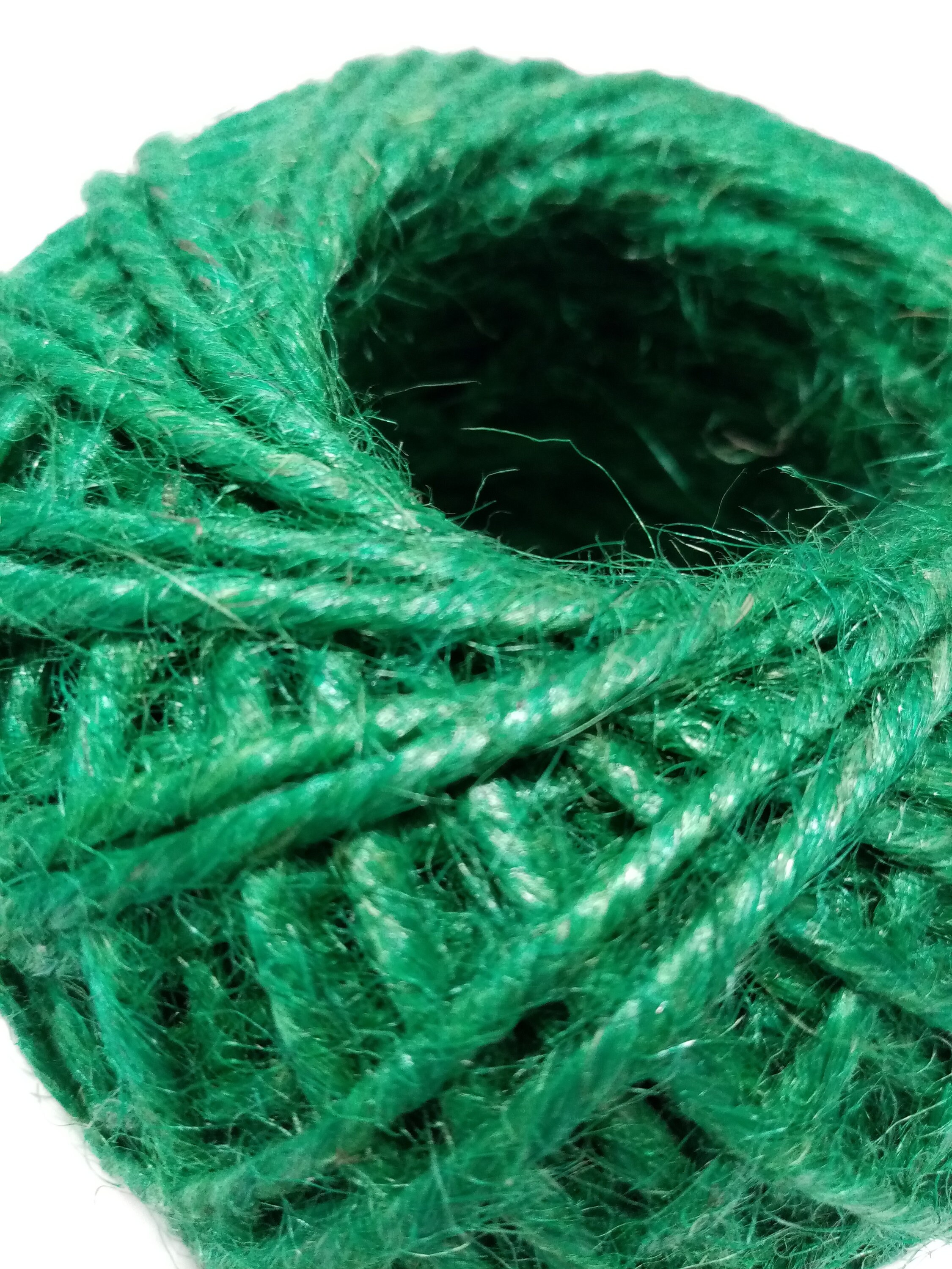 Jute green twine 2 mm rope string 125 meters - Etsy.de
