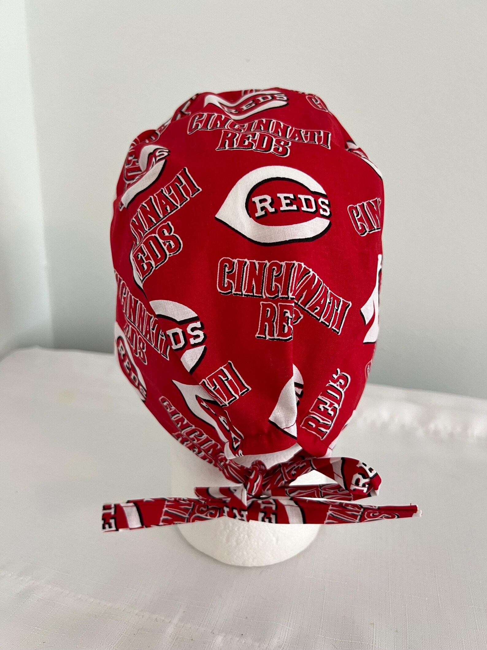 Cincinnati Reds Baseball Scrub Cap - Etsy