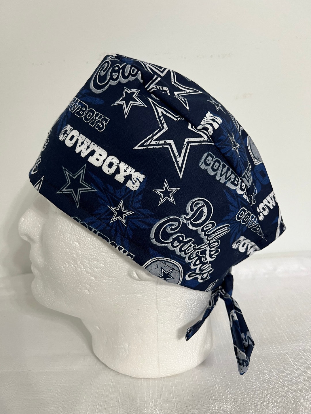 Dallas Cowboys Scrub Cap, Football - Etsy